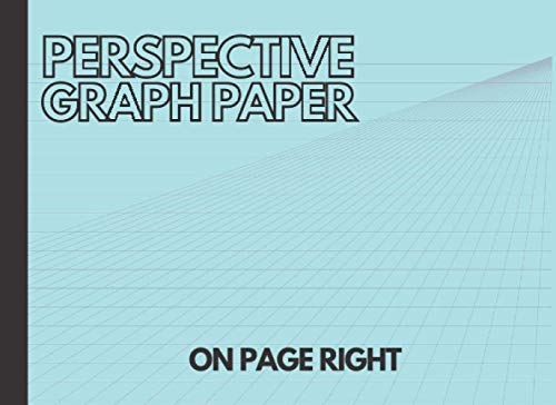 Perspective Graph Paper on Page Right: Point perspective grid drawing ...