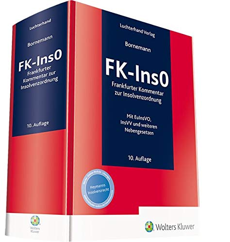 FK-InsO -Frankfurter Kommentar zur Insolvenzordnung Band 2 by unknown ...