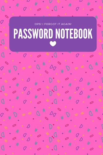Password Logbook: A Journal to Organise Your Internet Password ...
