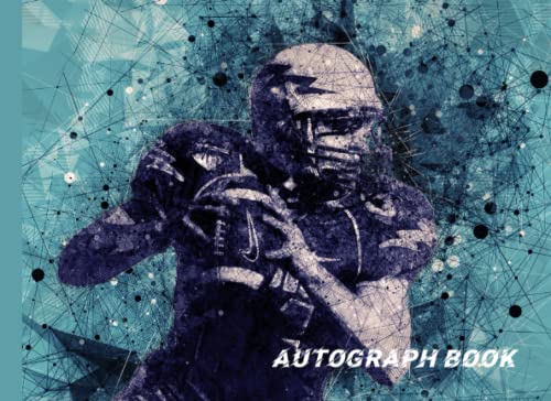 Autograph Book: Signatures Blank Scrapbook, Keepsake Memory Book ...