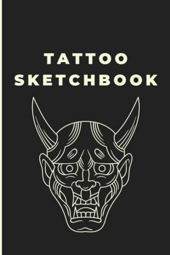 Tattoo Sketchbook: Simple Tattoo Outlines Book|Art Sketch Pad For ...