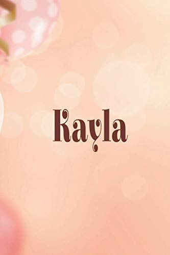 Kayla Journal Notebook: Professionally Personalized journal notebook ...