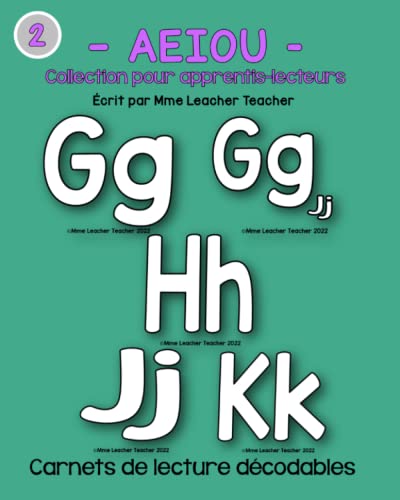 AEIOU – G-K Collection de carnets de lecture décodables pour l ...