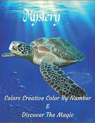 Mystery Colors Creative Color By Number & Discover The Magic: Stress ...