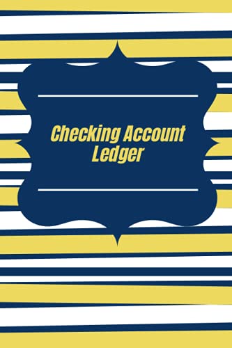 Checking Account Ledger: Payment Record Check Register Notebook ...