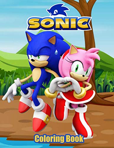 SONIC Coloring Book: Over 50 illustrations. SONIC Coloring Book. Great ...
