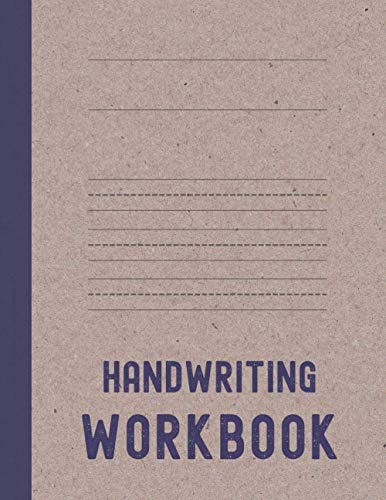 Handwriting Workbook: Improve Your Writing Skill, 120 Blank Writing ...