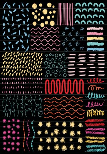 Black Paper Notebook With Lined Pages, Black Paper Sketchbook, And ...