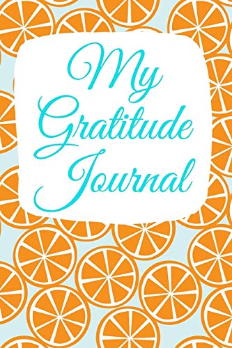 My Gratitude Journal: Monochrome Leaf Orange Ribbon Count your ...