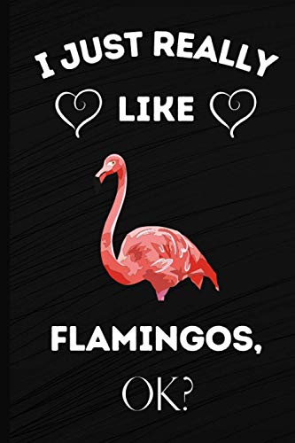 I Just Really Like Flamingos, Ok?: New Flamingos Notebook Journal For ...