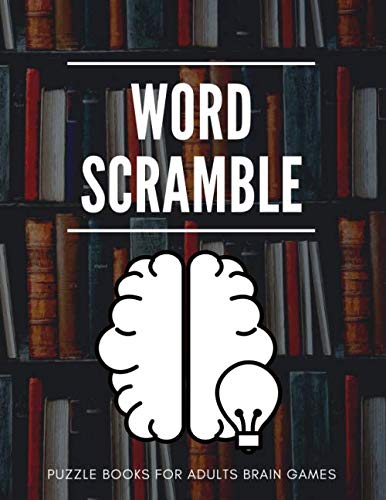Word Scramble: Puzzle Books For Adults Brain Games with More 6700+ Word ...