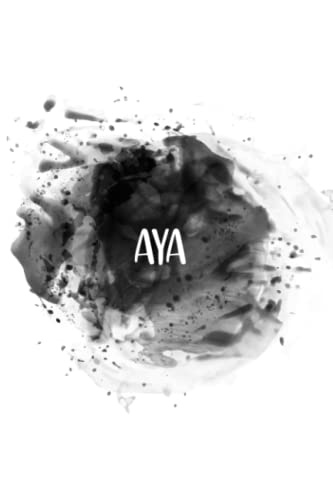 Aya: Simple Personalised Name Notebook Journal for Aya, Jounal Notebook ...