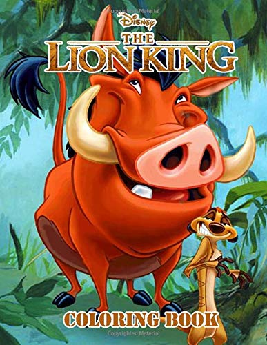 The Lion King Coloring Book: Over 50 Illustrations Drawing Art 8.5 x 11 ...