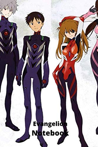 Evangelion Notebook: Notebook Journal Anime for fans and supporters ...