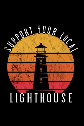 Lighthouse Tower: Blank Lined Journal Notebook for Lighthouse Lovers ...