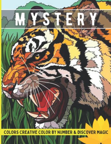 Mystery colors creative color by number & discover magic: Stress ...