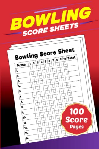 Bowling Score Sheets Bowling Score Keeping Cards 100 Bowling Score bowling-score-sheets-bowling-score-keeping-cards-100-bowling-score