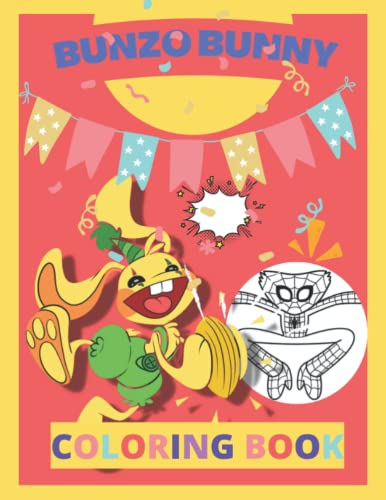 Bunzo Bunny Coloring Book: New Original Bunzo Bunny Coloring Book ...