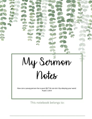 My Sermon Notes by Kailey Lentsch | Goodreads