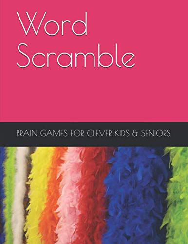 Word Scramble: Adult Brain Games For Adults, Smart Kids, Beginners ...