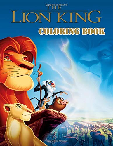 The Lion King Coloring Book: Over 50 Great Illustration about The Lion ...