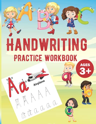 Handwriting Practice workbook: Practice for Kids with Pen Control, Line ...