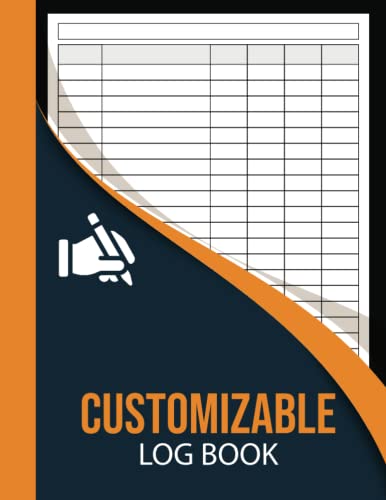 Customizable Log Book 6 Column | Multipurpose Log Book | Customize Your ...