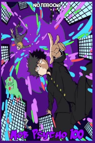 Mob Psycho 100 NOTEBOOK: anime fans, jornal/diary gift Journal, anime ...