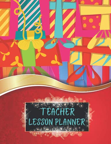 Teacher Lesson planner: WEEKLY AND MONTHLY CALENDAR AGENDA WITH ...
