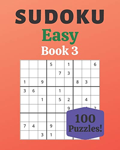 Sudoku Easy Book 3: 100 Sudoku for Adults | Large Print | Easy ...