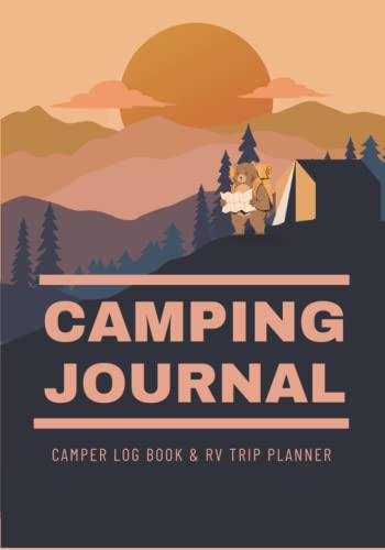 Camping and RV travel Journal: Camper Log Book & RV Trip Planner by ...