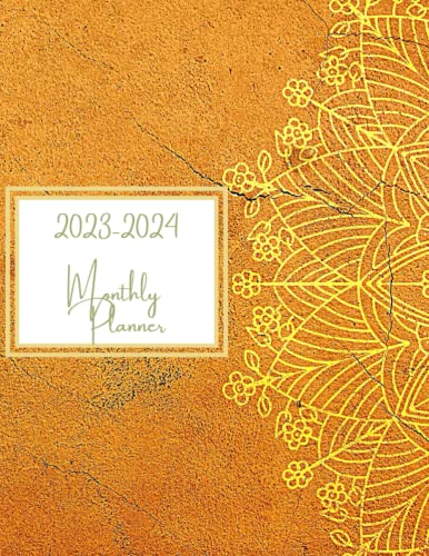 2023-2024 Monthly Planner: Large Two Years Planner Calendar | 24 Months ...