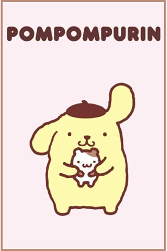 pompompurin Notebook: Cute College Wide Ruled Journal Notebook for ...