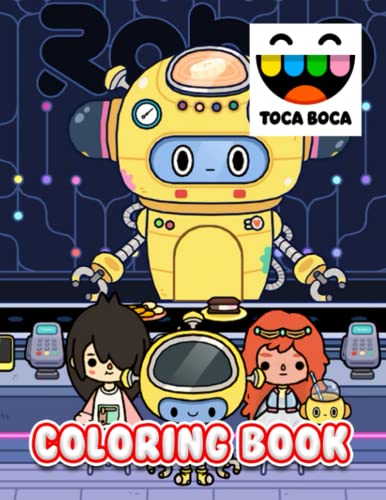 Toca Coloring Book: Fantasy Quality Boca Original With Exclusive Images ...