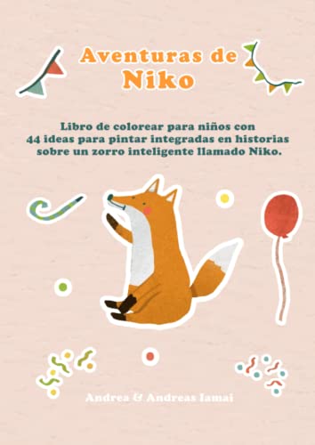 Aventuras de Niko: Libro de colorear para niños con 44 ideas para ...