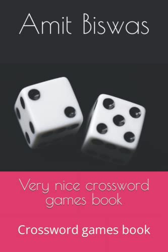 Very nice crossword games book: Crossword games book by Amit Biswas ...