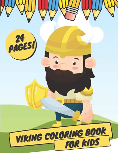 Viking Coloring Book: For Kids Vikings Dragon Boats Celtic Norse ...