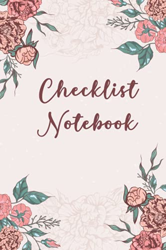 Checklist Notebook: To-Do List Notebook / To-Do List Daily Task ...