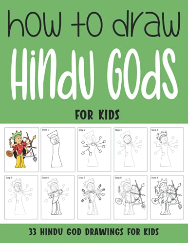 How to Draw Hindu Gods for Kids: Step by Step Drawing Book for Kids by ...