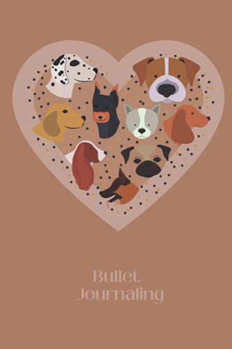 Bullet Journaling For Dog Lovers 100 Pages of Dotted Sheets by Jessica ...