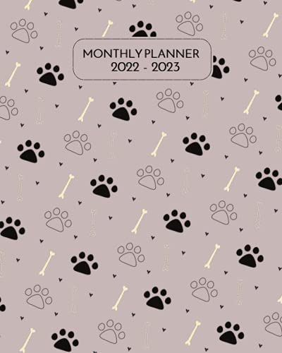 2022-2023 Monthly Planner: 24 Months Calendar Planner 2022- 2023 ...