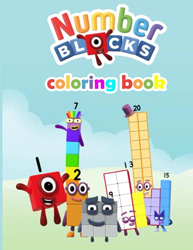Numberblocks Coloring Book: High Quality NumberBlock Coloring Pages For ...