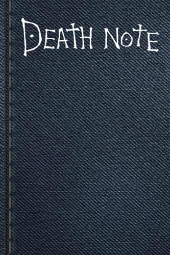 Death Note Notebook: Journal Diary Writing Paper Note Pad Cosplay Movie ...