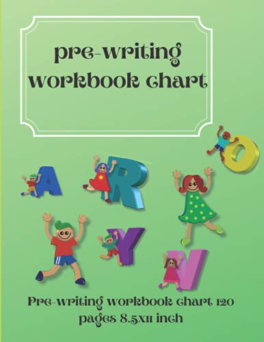 pre-writing workbook chart: Pre-writing workbook chart 120 pages 8.5x11 ...