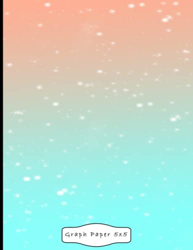 Graph Paper 5x5: Composition Grid Paper Notebook, Grid Paper for Math ...