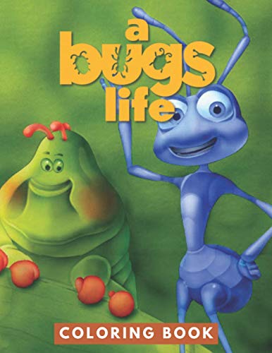 A Bug's Life Coloring Book: JUMBO Coloring Book For Kids | Ages 2-13+ A ...