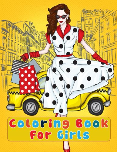 Coloring Book For Girls: Girls and women Heal Coloring & Activity Book ...