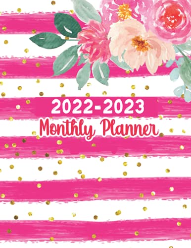 2022-2023 Monthly Planner: Large 2 Year Monthly Planner Calendar ...