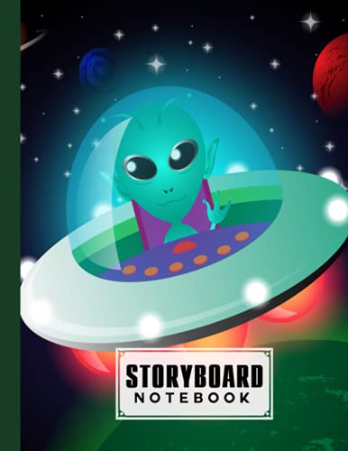 Storyboard Notebook: Alien Storyboard Notebook, Cinema Notebooks for ...