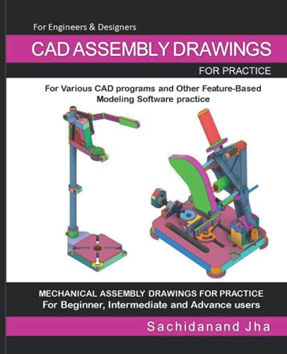 CAD ASSEMBLY DRAWINGS: Assembly Practice Drawings For Feature-Based 3D ...